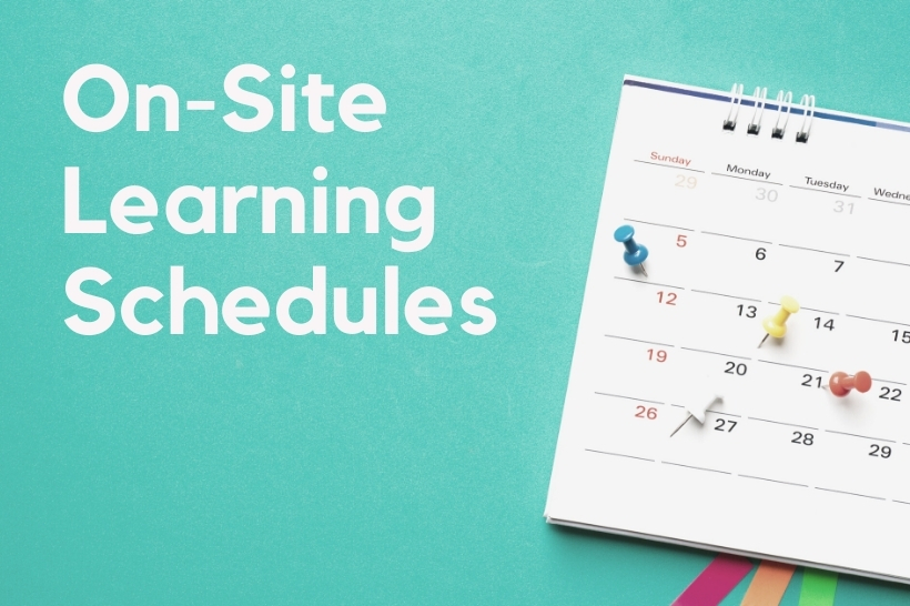 On-Site Learning Schedules - Corvallis School District